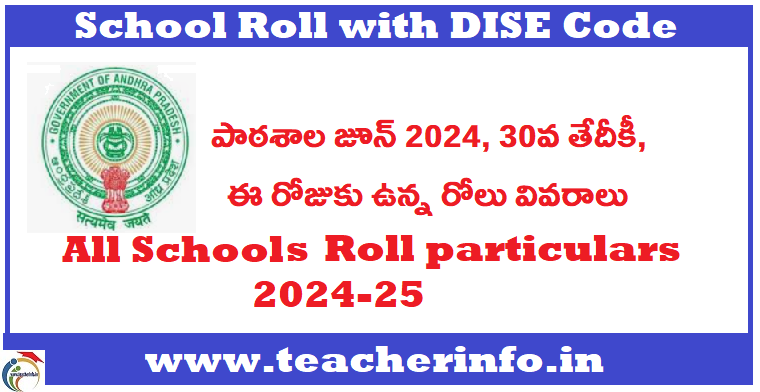 All Schools Roll particulars for Work adjustment 2024 - Teach Info All Schools Roll particulars for Work adjustment 2024 - Teach Info